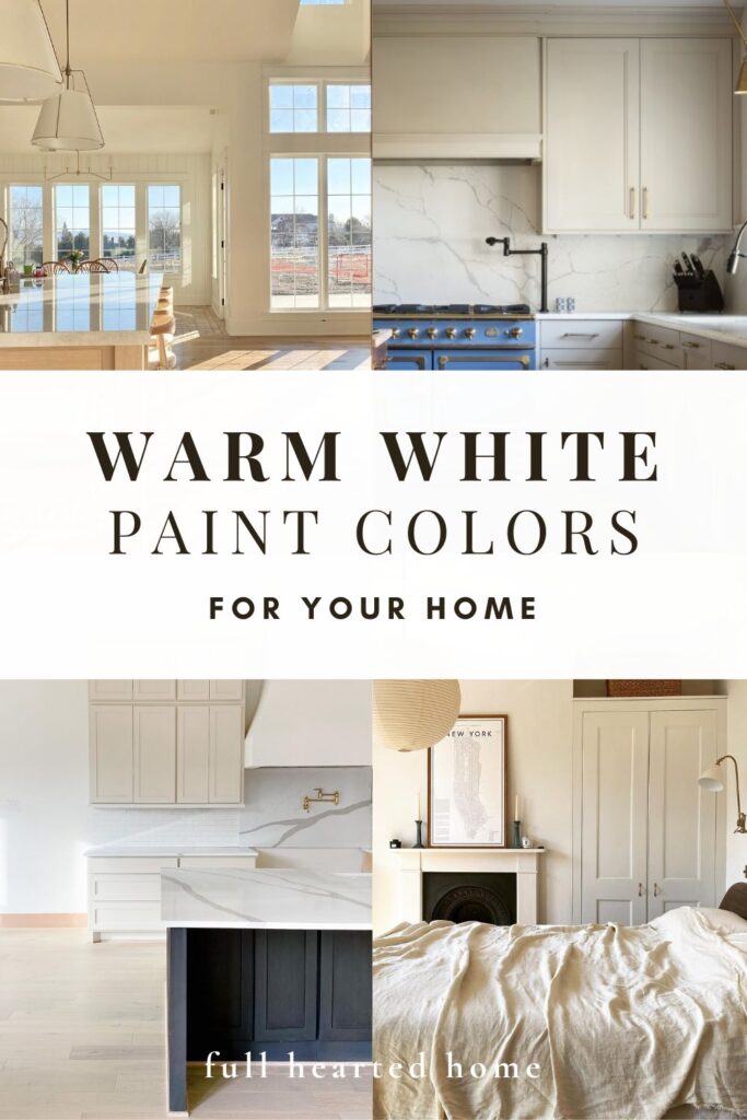 Best Warm White Paint Colors For Kitchen Cabinets or Walls - Full ...