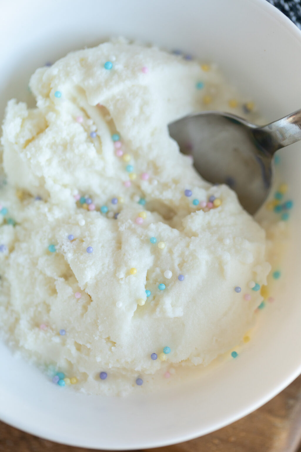 How to Make Snow Ice Cream | Three Ingredient Recipe - Full Hearted Home
