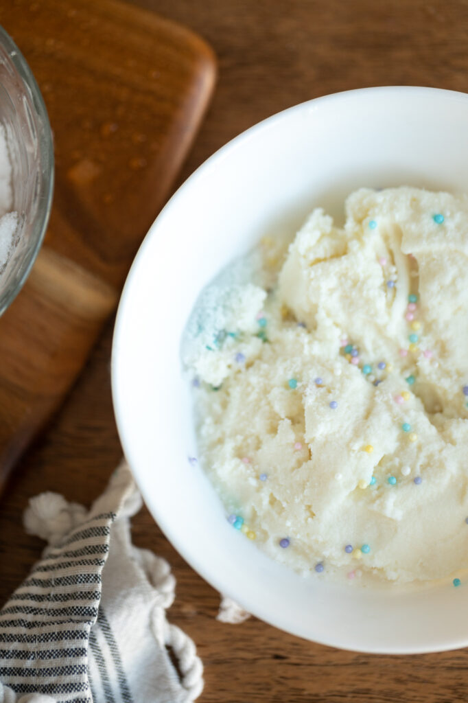 How to Make Snow Ice Cream | Three Ingredient Recipe - Full Hearted Home