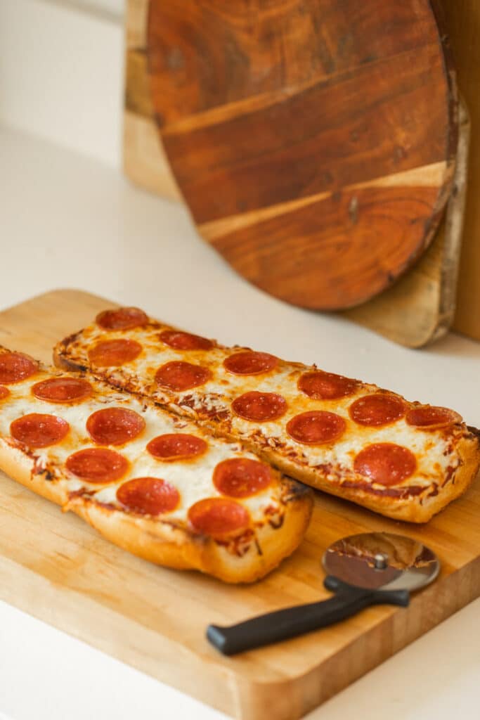 Easy and Simple French Bread Pizza - Full Hearted Home