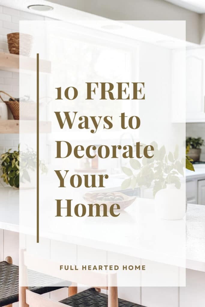 How to Decorate a Living Room on a Budget - Full Hearted Home