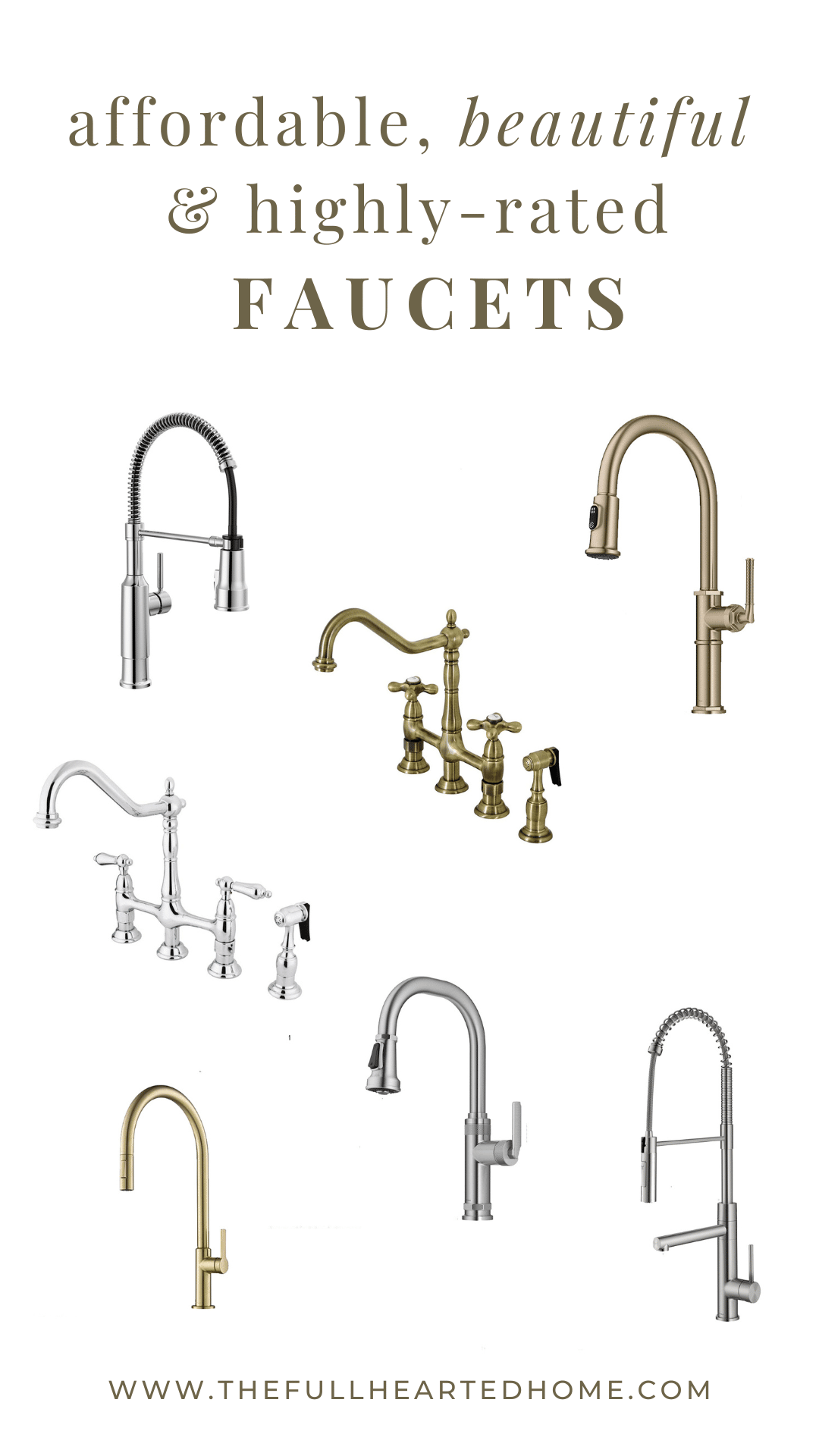 Affordable and Timeless Kitchen Faucet Round-Up (And What We Chose ...