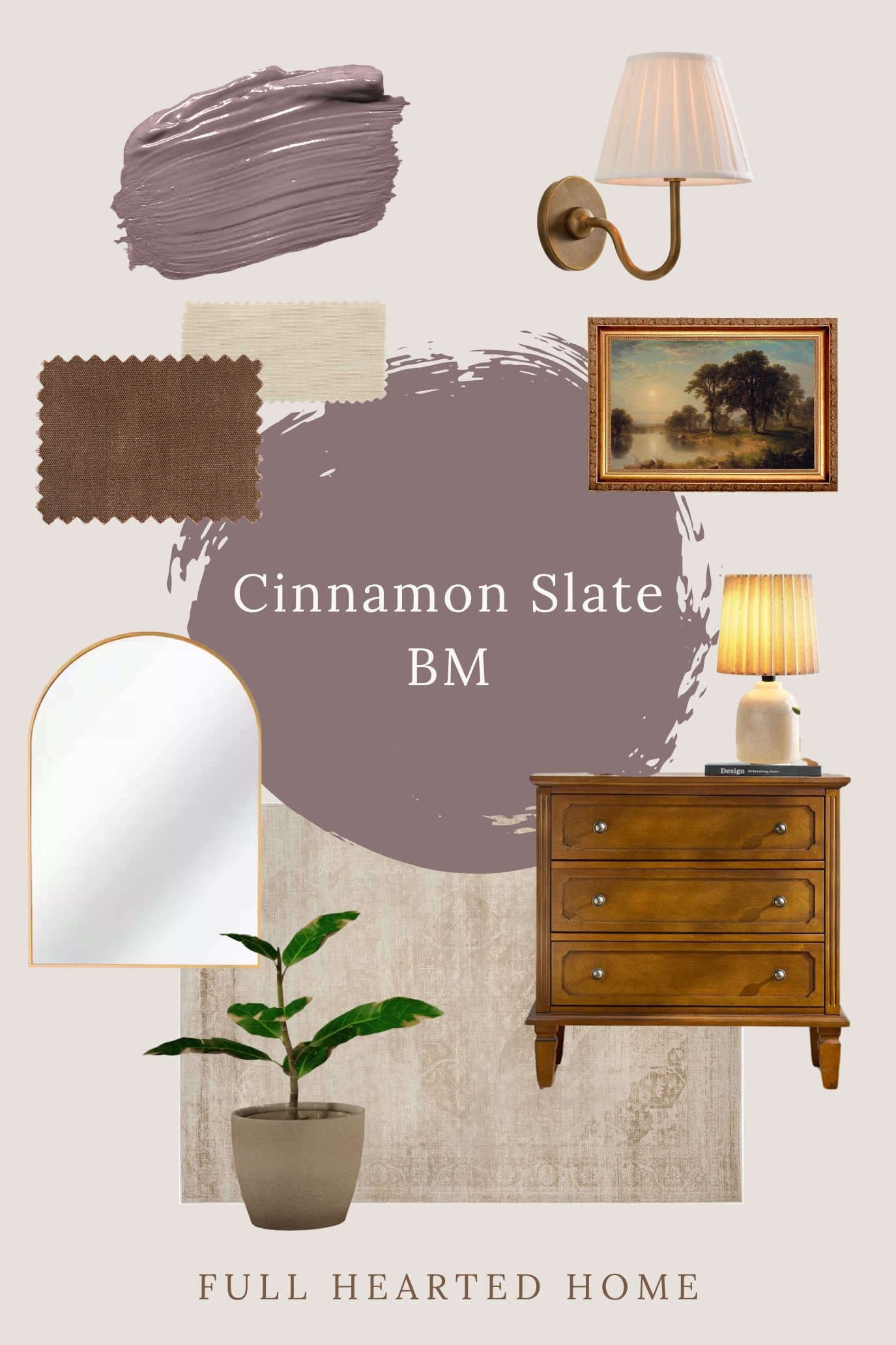 Benjamin Moore Cinnamon Slate - Full Hearted Home